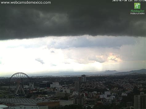 Webcams de México on Twitter Impresionante El cielo de Puebla en