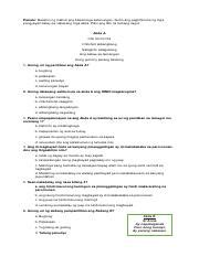 PROFED606 SUMMATIVE Pdf Panuto Basahin Ng Mabuti Ang Bawat Mga