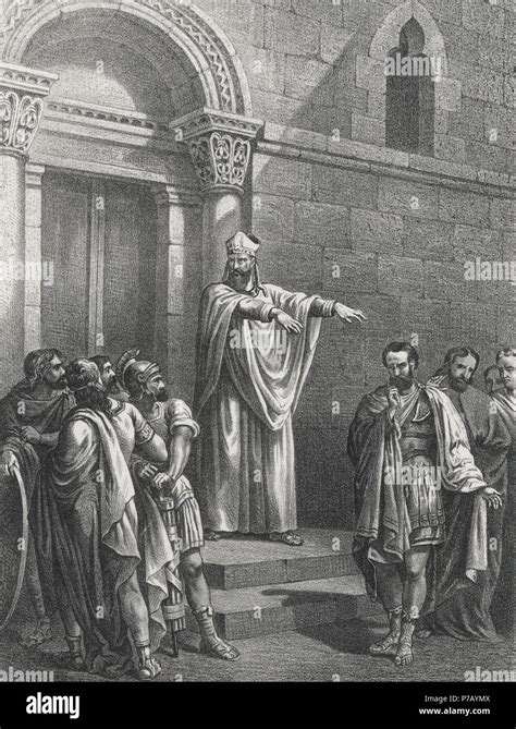Historia San Ambrosio de Milán 340 397 excomulgando al emperador