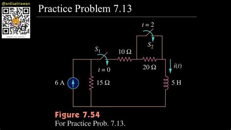 Practice Problem 7 13 Fundamental Of Electric Circuits Sadiku 5th Ed