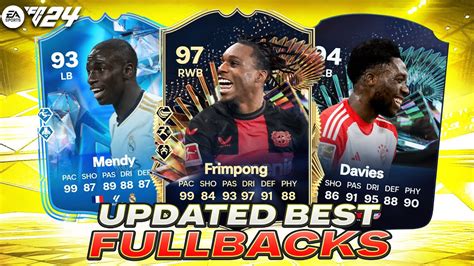 UPDATED TOP 10 BEST FULLBACKS RBS LBS IN EA FC 24 ULTIMATE TEAM
