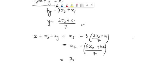 solved consider the basis s v1 v2 for r2 where v1 2 1 and v2 1 3 and let t r2 â