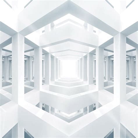 Fototapete D Effekt Tunnel Tapete Vlies Kugeln Geometrisch Modern