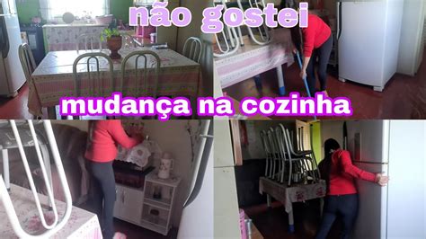 MUDANÇA NA COZINHA COZINHA DE CARA NOVA NÃO GOSTEI organização