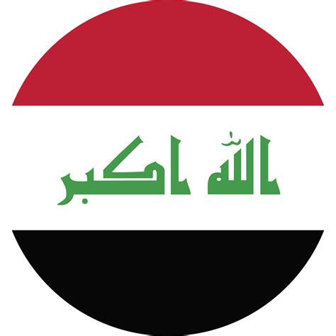 Circle Flag Of Iraq 11571457 PNG