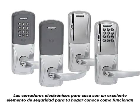 Las Cerraduras Electr Nicas Para Casa Son Un Excelente Elemento De