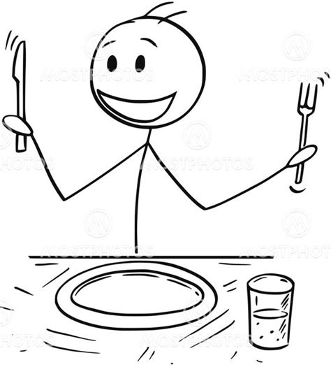 Hungry People Clipart To Print