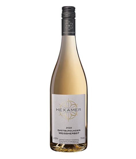 2022 SPÄTBURGUNDER Weißherbst feinherb Weingut Hexamer