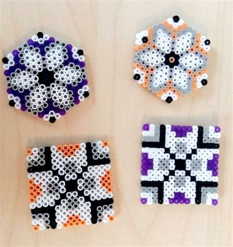 Dessous de verre perles à repasser Artofit