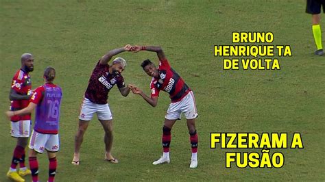 GABIGOL E BRUNO HENRIQUE FAZEM A FUSÃO APÓS RETORNO DO BRUNO HENRIQUE