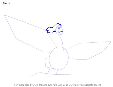 How To Draw Goose From We Bare Bears We Bare Bears Step By Step