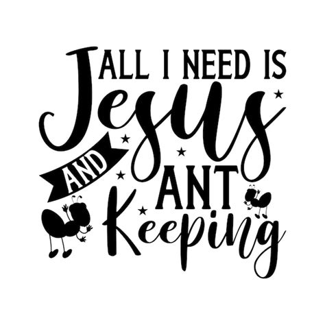Todo lo que necesito es jesús y el diseño de svg de mantenimiento de