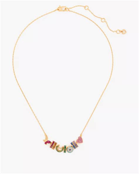 Rainbow Joy Halskette Mit Anh Nger Kate Spade New York