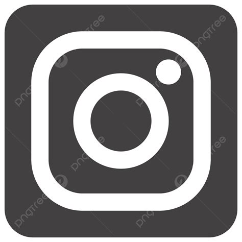 Icône Instagram Noir Et Blanc PNG Instagram Icône Logo Instagram