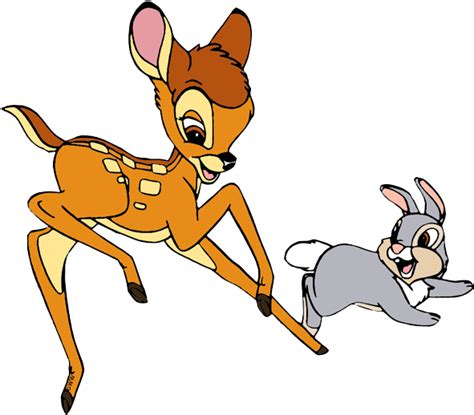 Thumpers Sisters Bambi Thumper Running Bambi Clipart Full Size Clipart 179419 Pinclipart
