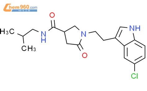 Chloro H Indol Yl Ethyl Oxo Pyrrolidine