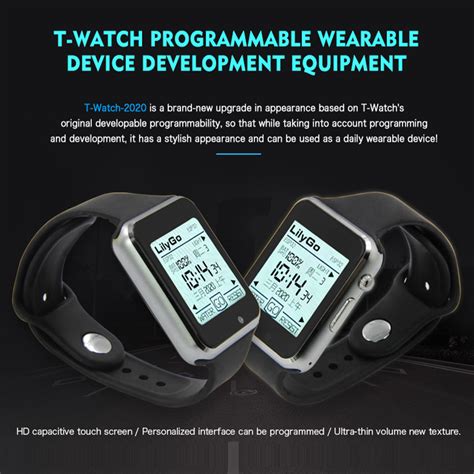 New LILYGO TTGO T Watch 2020 ESP32 Main Chip 1 54 Inch Touch Display