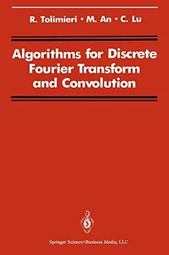algorithms for discrete fourier transform and convolution 54 74 picclick