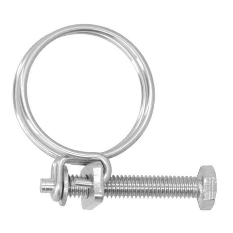 Yongme LAM Colliers de serrage à double fil en acier inoxydable 201