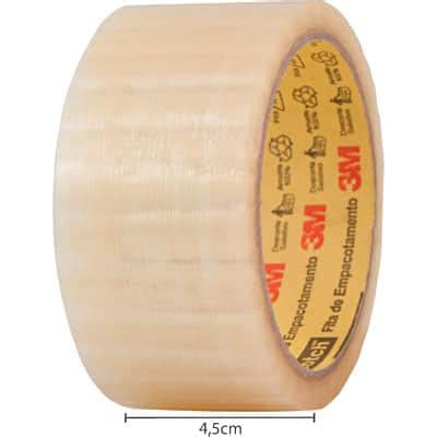 Fita Adesiva De Empacotamento Transparente Scotch 5802 45 Mm X 45 M