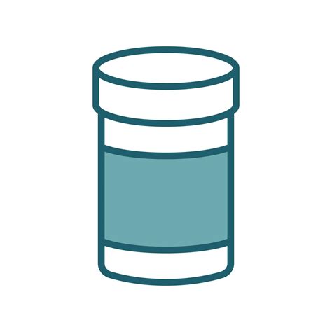 Medicine Bottle Icon Vector Design Template Simple And Clean