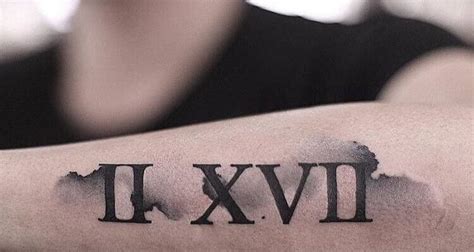 60 Best Roman Numerals Tattoo Designs Top Ideas 2021