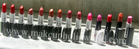Review Swatches Of 14 MAC Lipsticks MAKEUPHOLIC WORLD