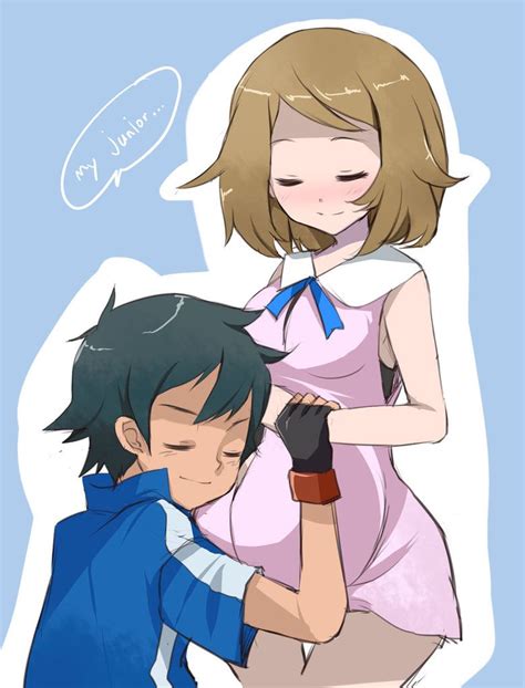 Amourshipping SatoSere Ash y serena pokémon Pokemon personajes