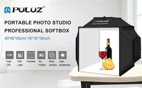 Amazon Puluz Photo Studio Light Box Softbox For Photography