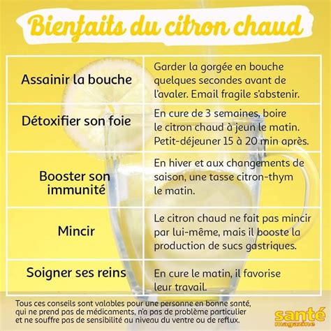 Tous Les Bienfaits Du Citron Chaud En Citron Bienfaits