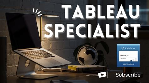 TABLEAU Desktop Specialist Certification YouTube