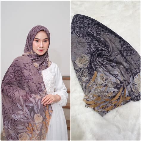 Jual Voal Motif Premium Hijab Segi Empat Voal Motif Premium Lasercut