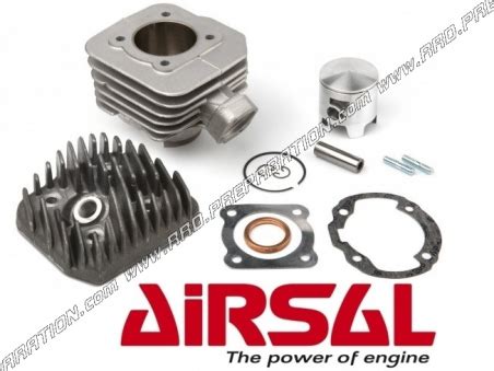 Kit 50cc Ø40mm AIRSAL sports T6 aluminum for horizontal air PEUGEOT
