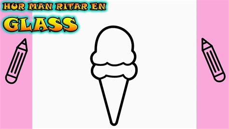 Hur man ritar EN GLASS Rita Det Själv Lär dig att rita enkelt YouTube