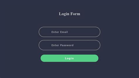 How To Create Animated Login Form With Html Css Youtube
