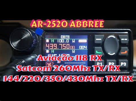 Radio AR 2520 ABBREE YouTube