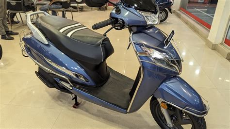 New OBD 2 Honda Activa 125 Disc Midnight Blue YouTube
