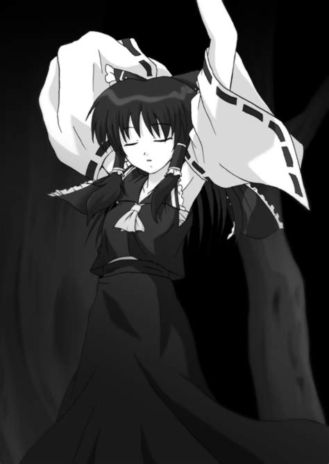 Safebooru Armpits Arms Up Black Closed Eyes Currysky Derivative Work Detached Sleeves Hair
