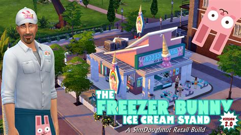 Sims 4 Ice Cream Shop Lots Cc Mods Fandomspot Parkerspot