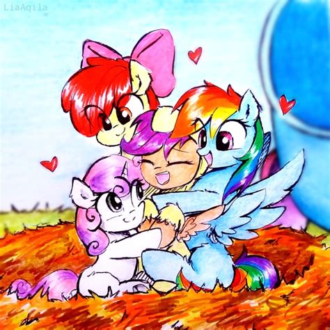 2283933 Safe Artist Liaaqila Derpibooru Import Apple Bloom