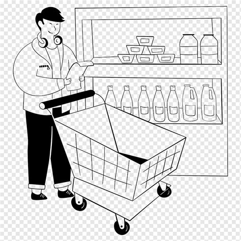 Empty Cart Illustration Png PNGWing