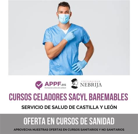 Cursos Celadores SACYL Baremables Sanitarios APPF Es