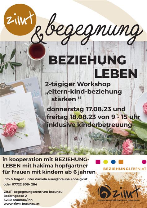 Beziehungleben Eltern Kind Beziehung stärken 2 tägiger Workshop