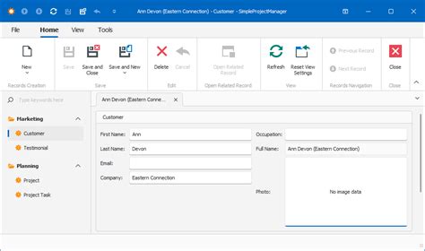 basic winforms and blazor tutorial project manager xaf cross platform app ui and web
