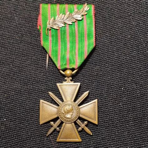 H S Belle M Daille Militaire Croix De Guerre Arm E Fran Aise