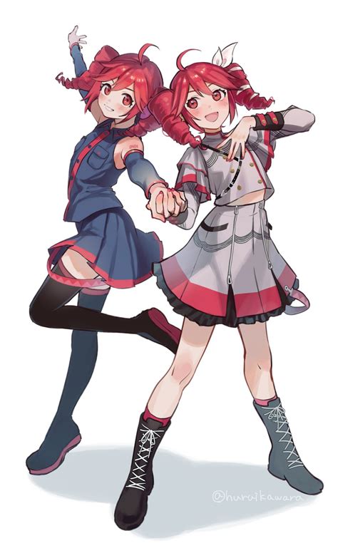 Kasane Teto And Kasane Teto Utau And 1 More Drawn By Furukawa Raku