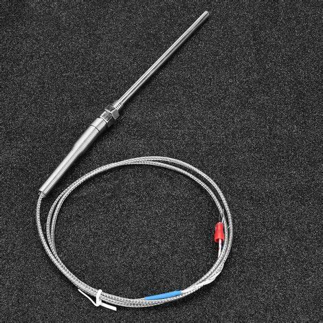 Ej Life M8 Filetage Type K Thermocouple 100mm Sonde Capteur De