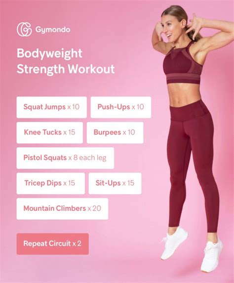 Best Bodyweight Exercises For Strength Training EOUA Blog