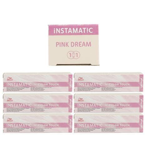 Wella Color Touch Instamatic 6 X 60 Ml Pink Dream