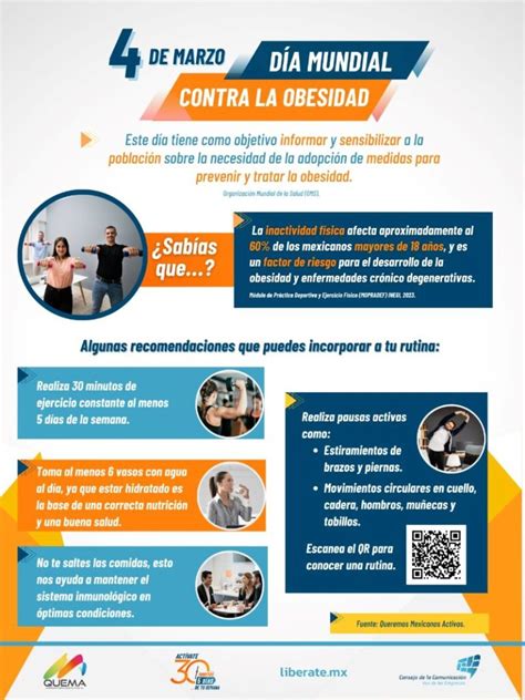 De Marzo En El D A Mundial Contra La Obesidad Qu Puedes Hacer